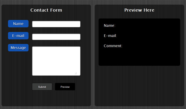 Coding a Sleek PHP / jQuery Contact Form with Runtime Preview