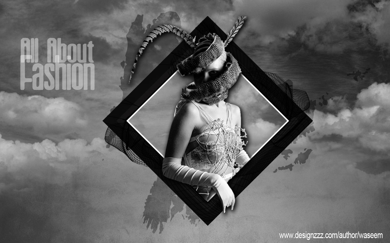 Creating a Stunning B&W Fashion Poster