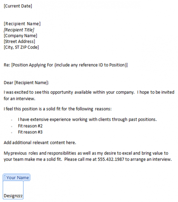 11 Impactive Cover Letter Templates (Free Download)